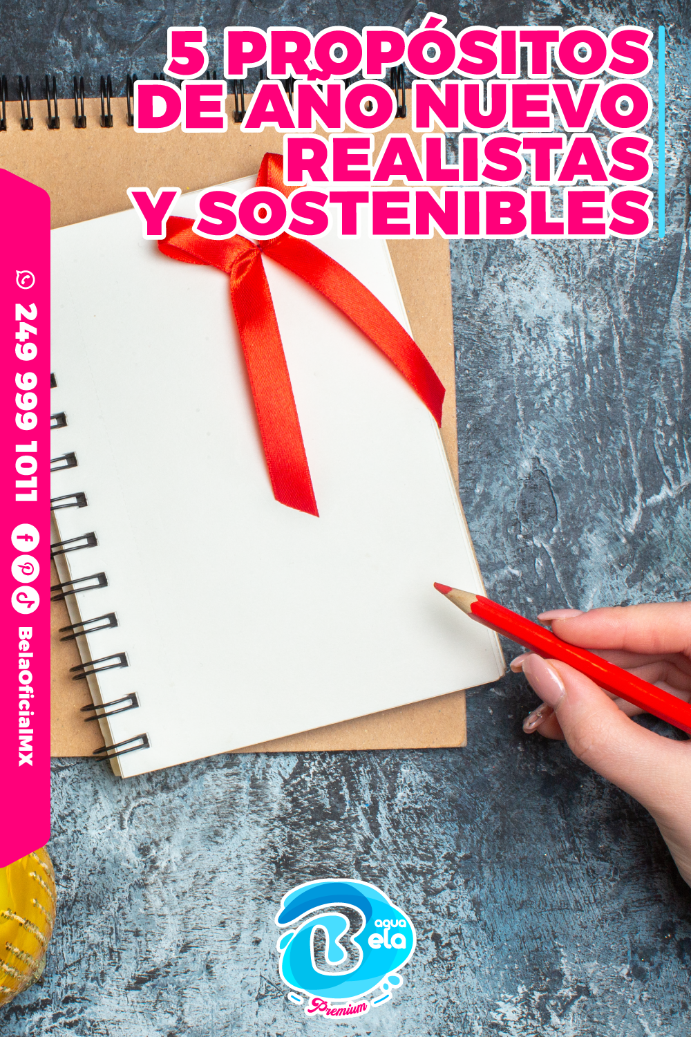 5 Propósitos de Año Nuevo realistas y sostenibles