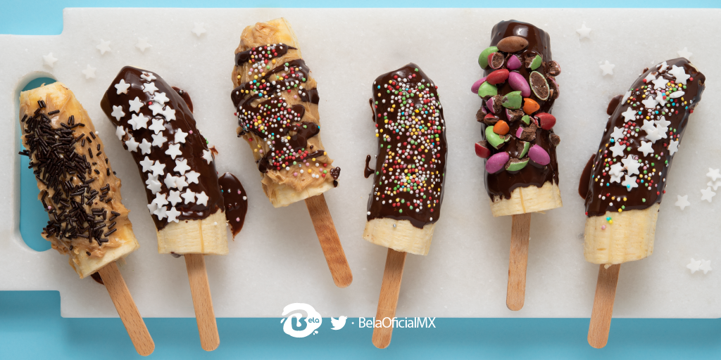 Deliciosas chocobananas para endulzar a los niños
