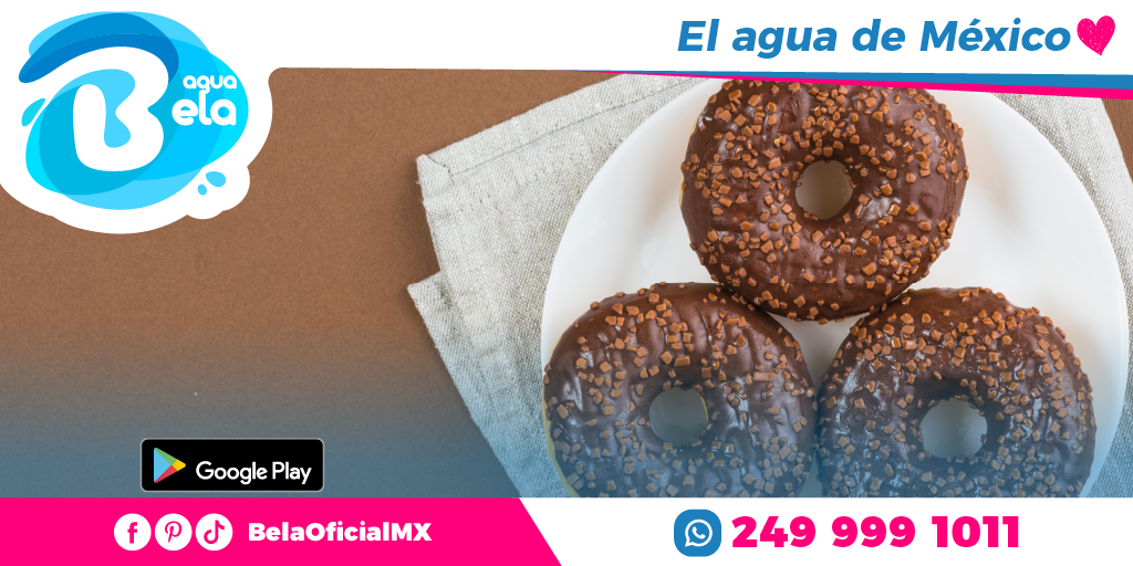 Deliciosas donas de chocolate
