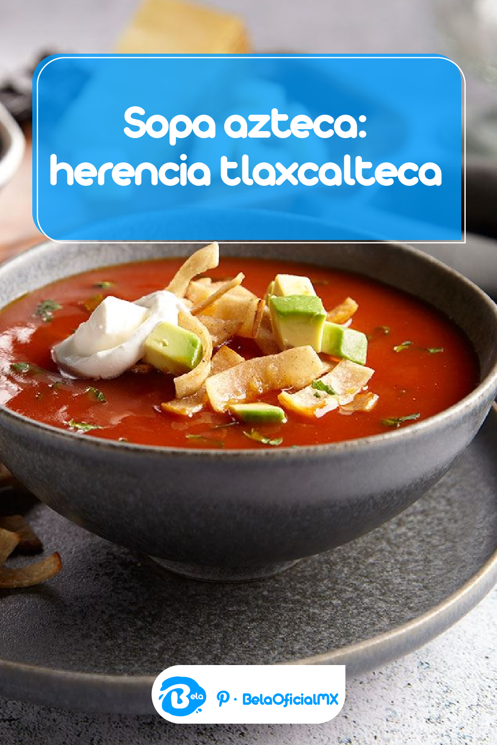 Sopa azteca: herencia tlaxcalteca